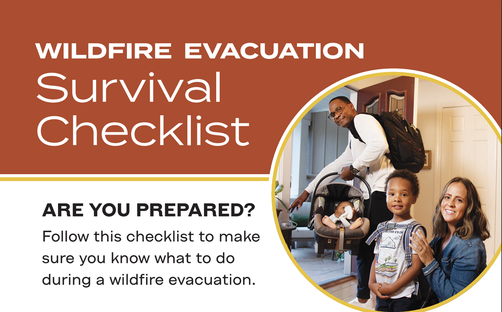 Basic Survival Checklist - Fire Safe Marin